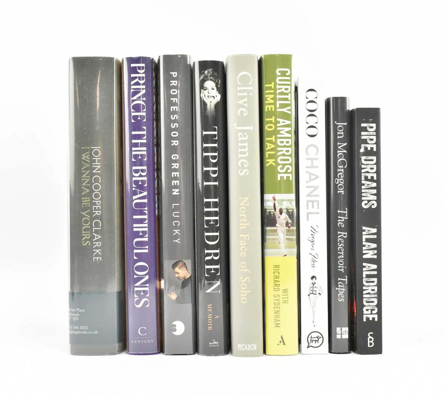 Lot 262 - AUTOBIOGRAPHY. COLLECTION OF NINE SIGNED