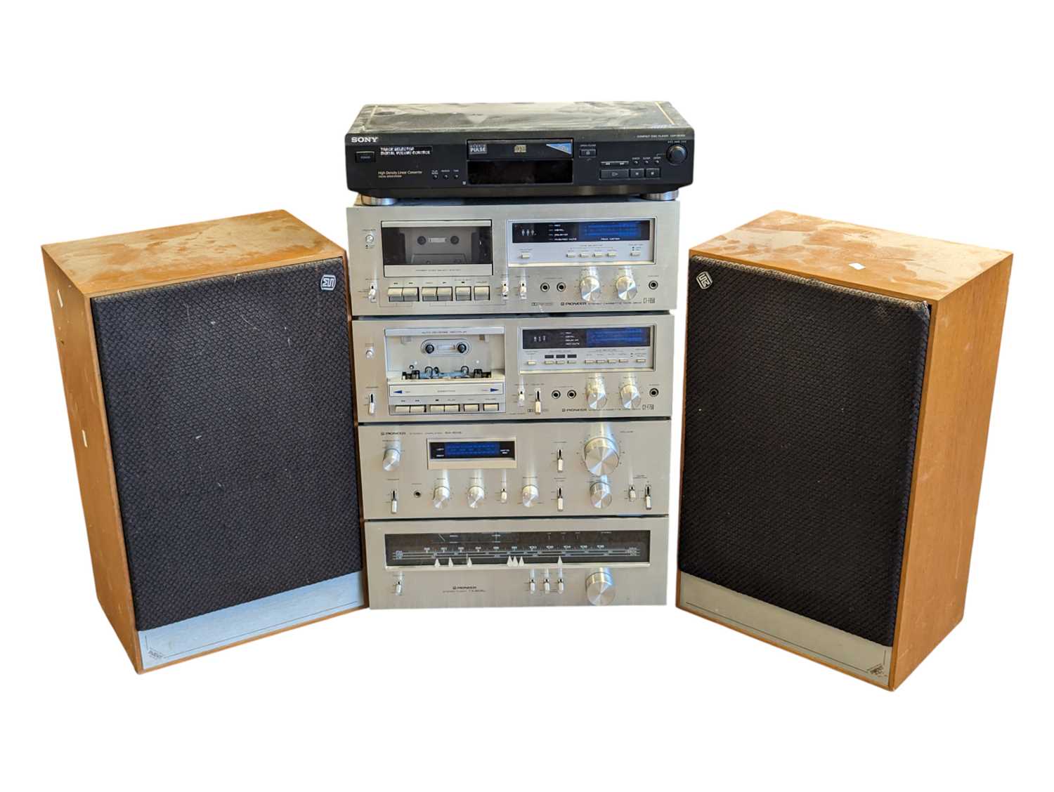 Lot 419 - COLLECTION OF VINTAGE PIONEER HI-FI